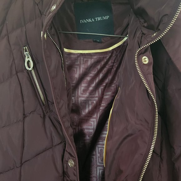 Ivanka Trump | Jackets & Coats | New Ivanka Trump Hooded Long Winter ...